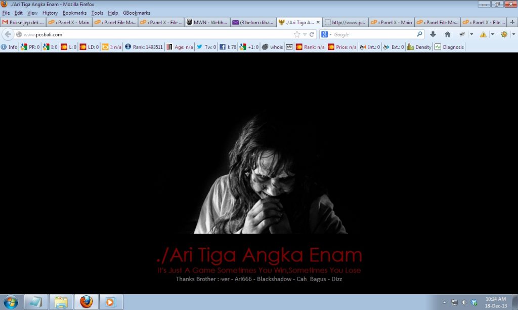 Contoh Website Yang Di Hack | Harmoni Permata